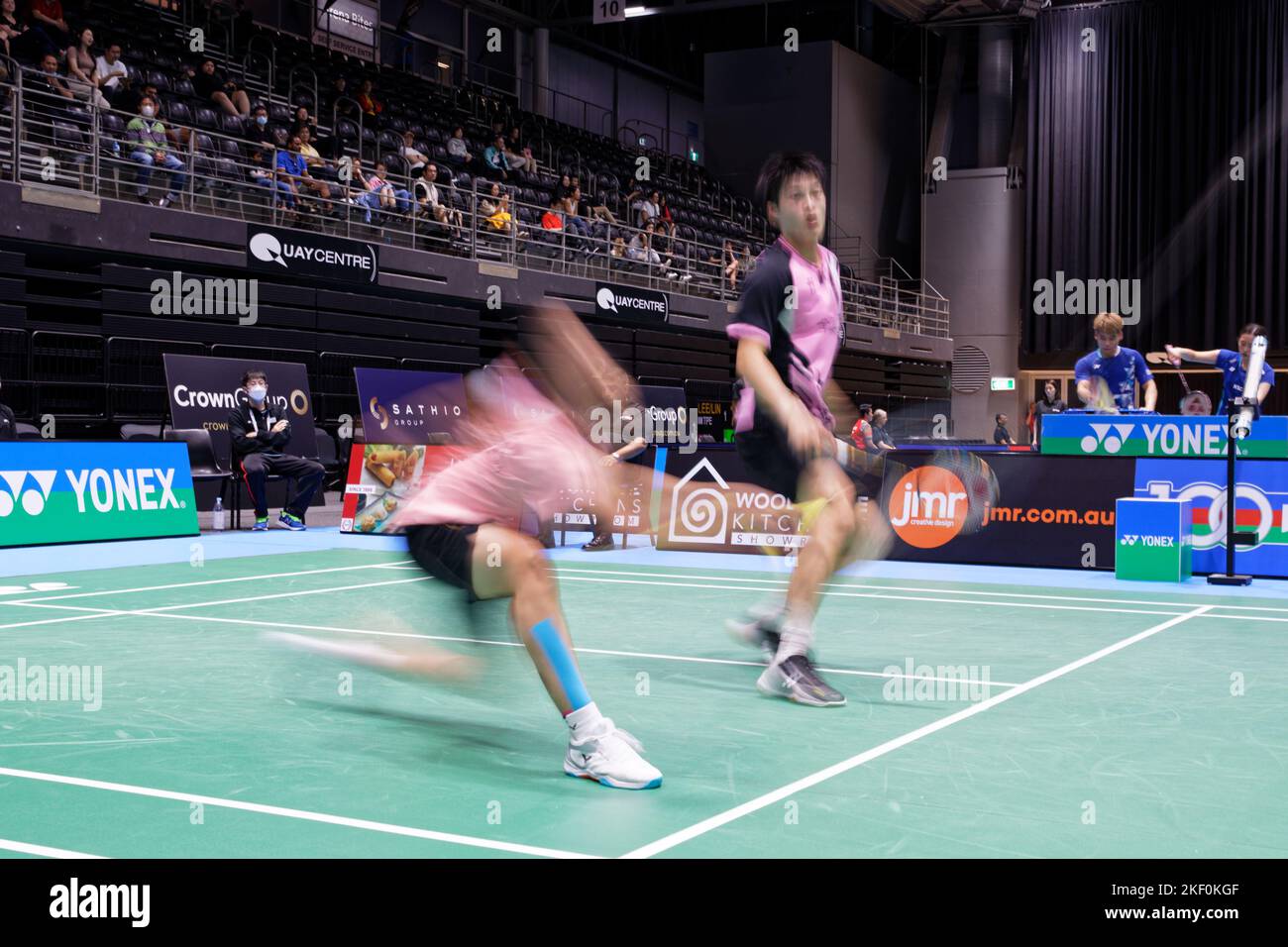 SYDNEY, AUSTRALIA - NOVEMBER 15: Long exposure photography Po-Hsuan ...