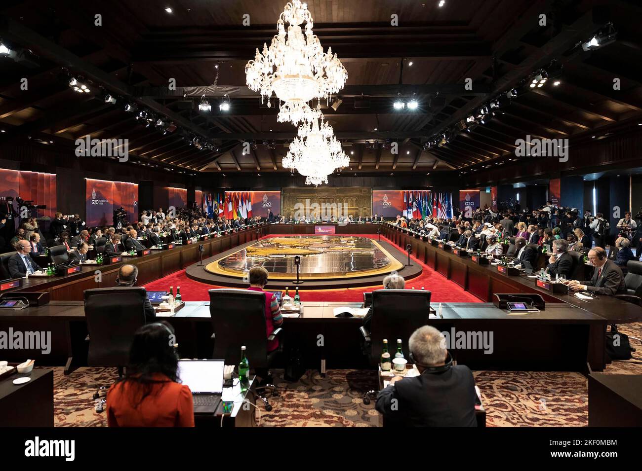 Bali, Indonesia. 15th Oct, 2022. The group of G20 Countries leaders ...