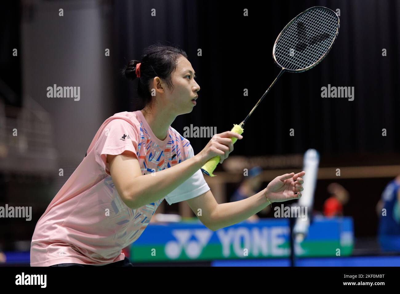 SYDNEY, AUSTRALIA - NOVEMBER 15: Ling Fang Hu of Taiwan in action ...