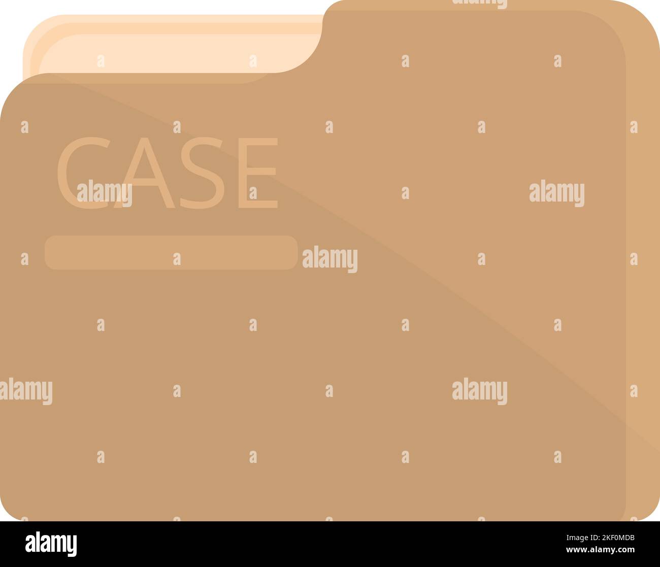 Crime folder case icon cartoon vector. Man detective. Solve agency ...