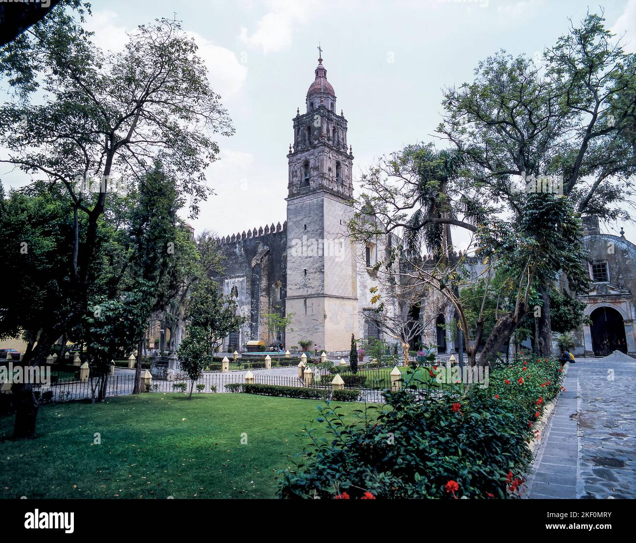 Morelos,dominican convent of the Nativity,Mexico Stock Photo - Alamy
