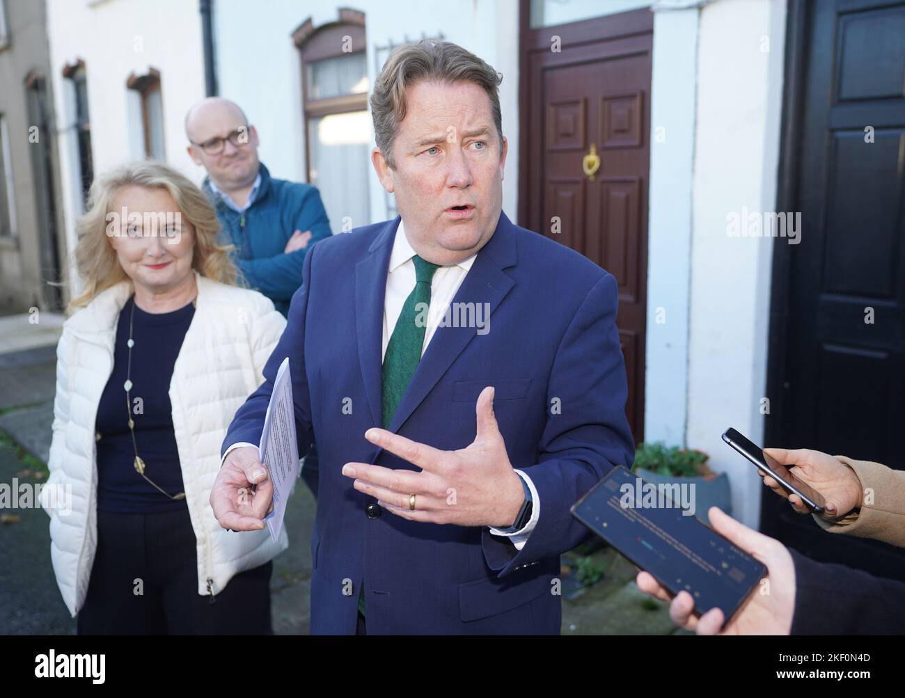 Housing minister Darragh O'Brien launches the expanded Croi Conaithe ...