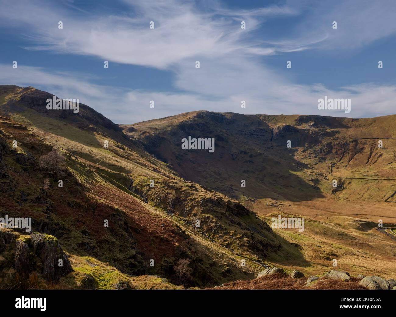 The Head of Swindale in the Eastern Fells of Cumbria Stock Photo - Alamy