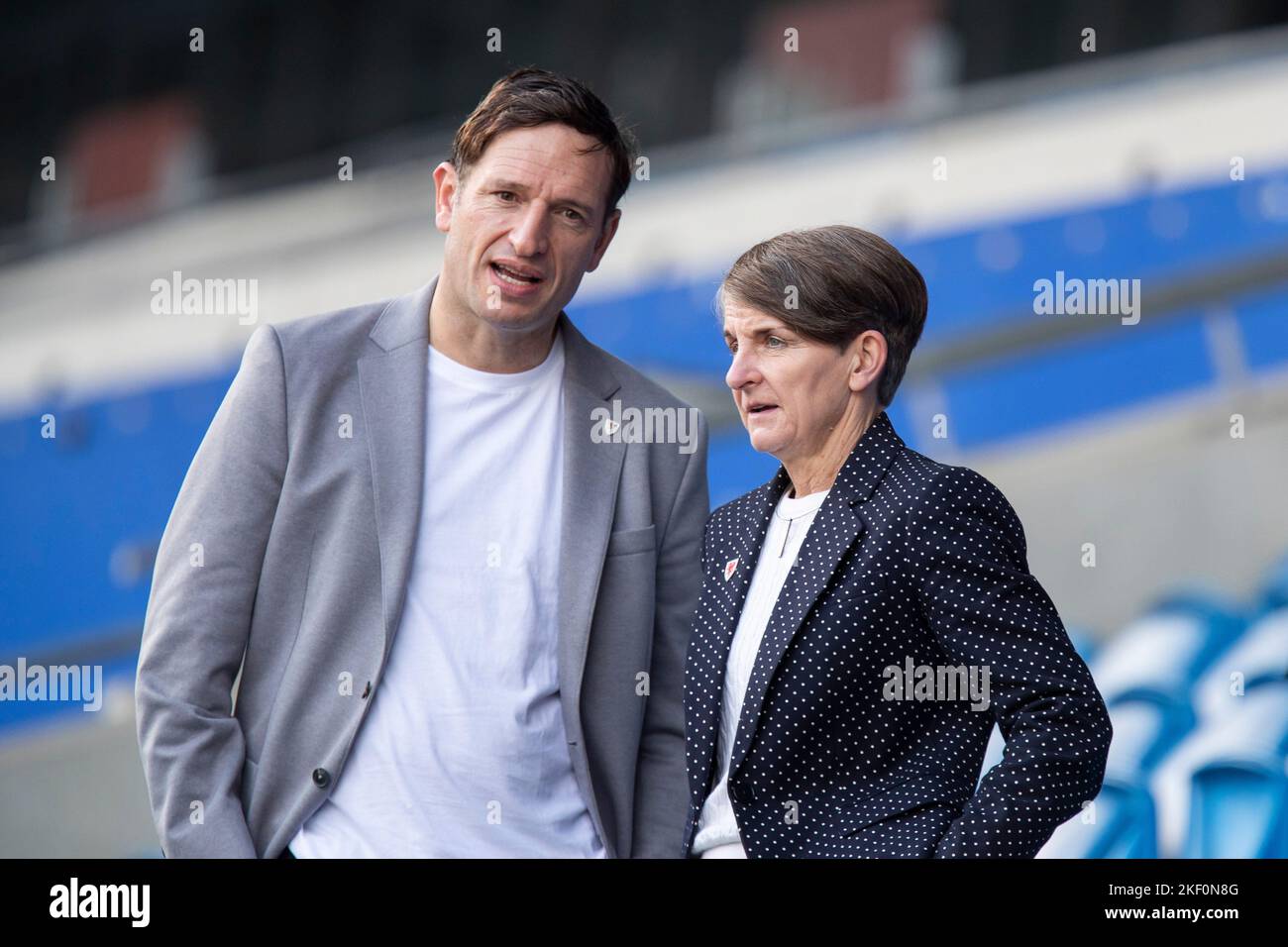 Cardiff, Wales, UK. 15th Nov, 2022. Football Association of Wales chief ...