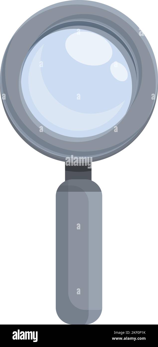 Loupe icon cartoon vector. Detective lens. Hand thief Stock Vector ...