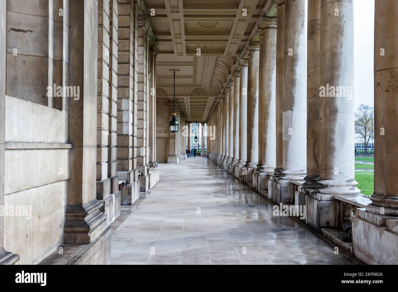 The Old Royal Naval College, now the University of Greenwich and the ...