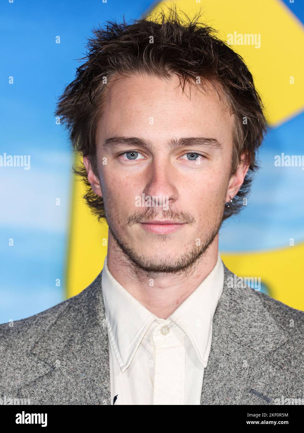 LOS ANGELES, CALIFORNIA, USA - NOVEMBER 14: Drew Starkey arrives at the ...