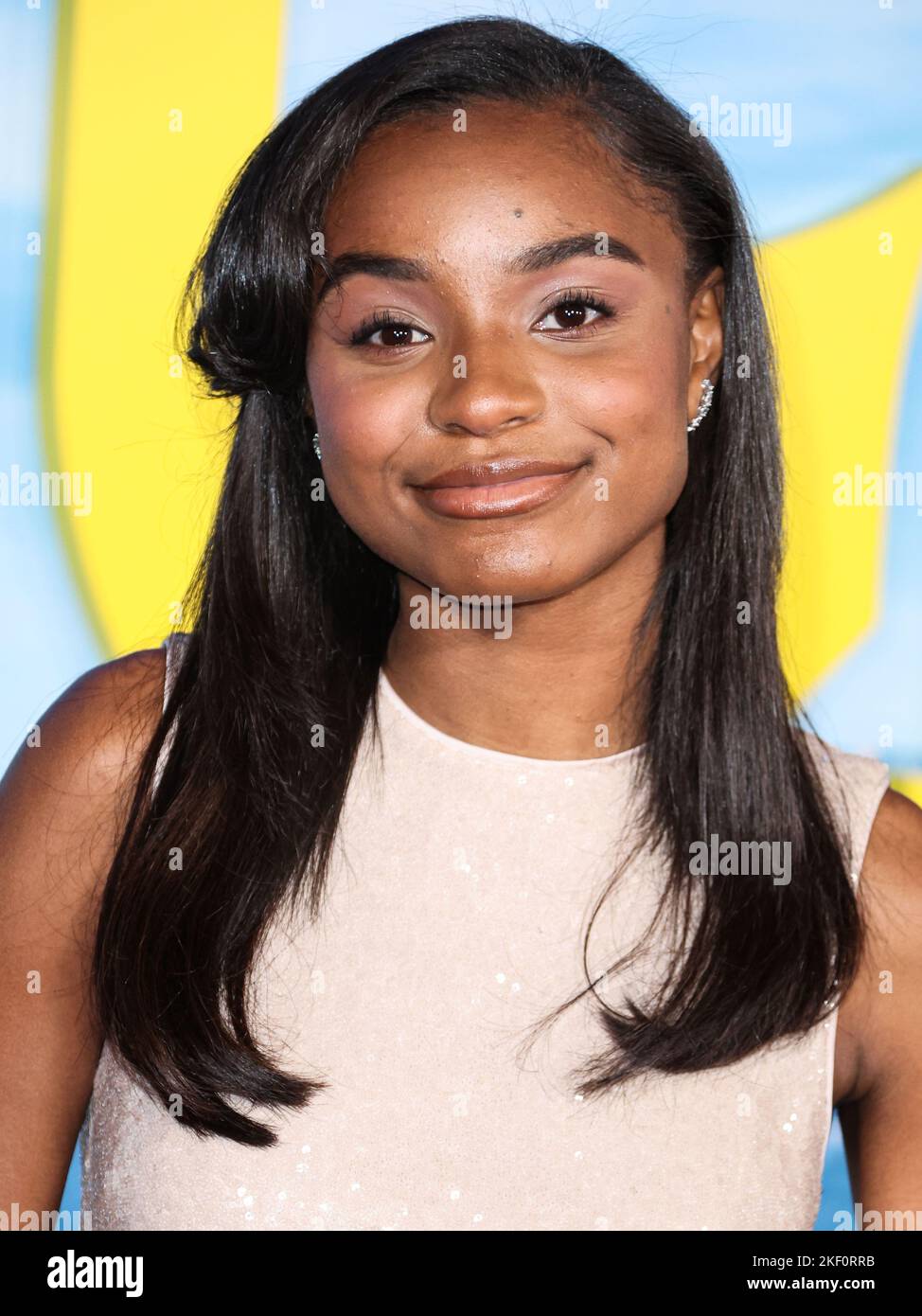 LOS ANGELES, CALIFORNIA, USA - NOVEMBER 14: American actress Saniyya ...