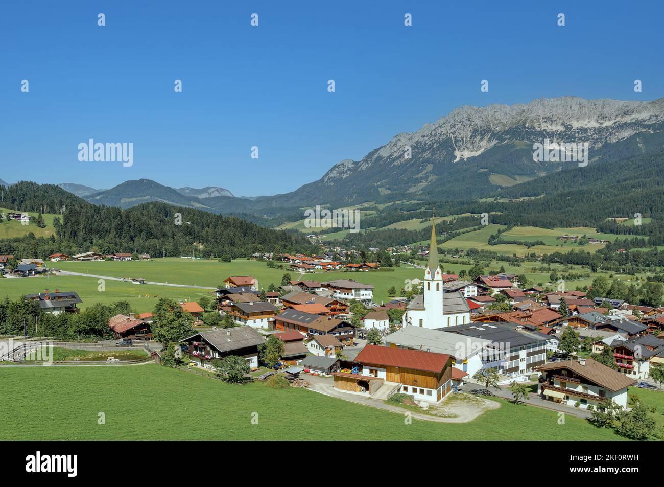 Ellmau am Wilden Kaiser,Tirol,Austria Stock Photo - Alamy