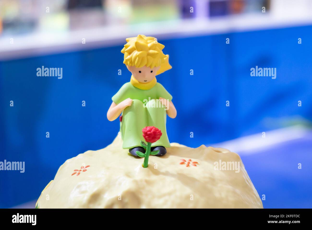 The Little Prince themed flash mob is held in Joy City in Jing‘an ...