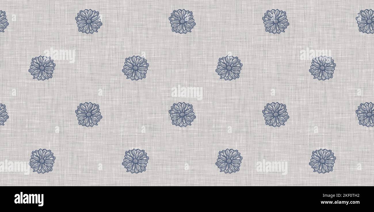 Farmhouse blue butterfly seamless border. Rustic French wildlife for ...