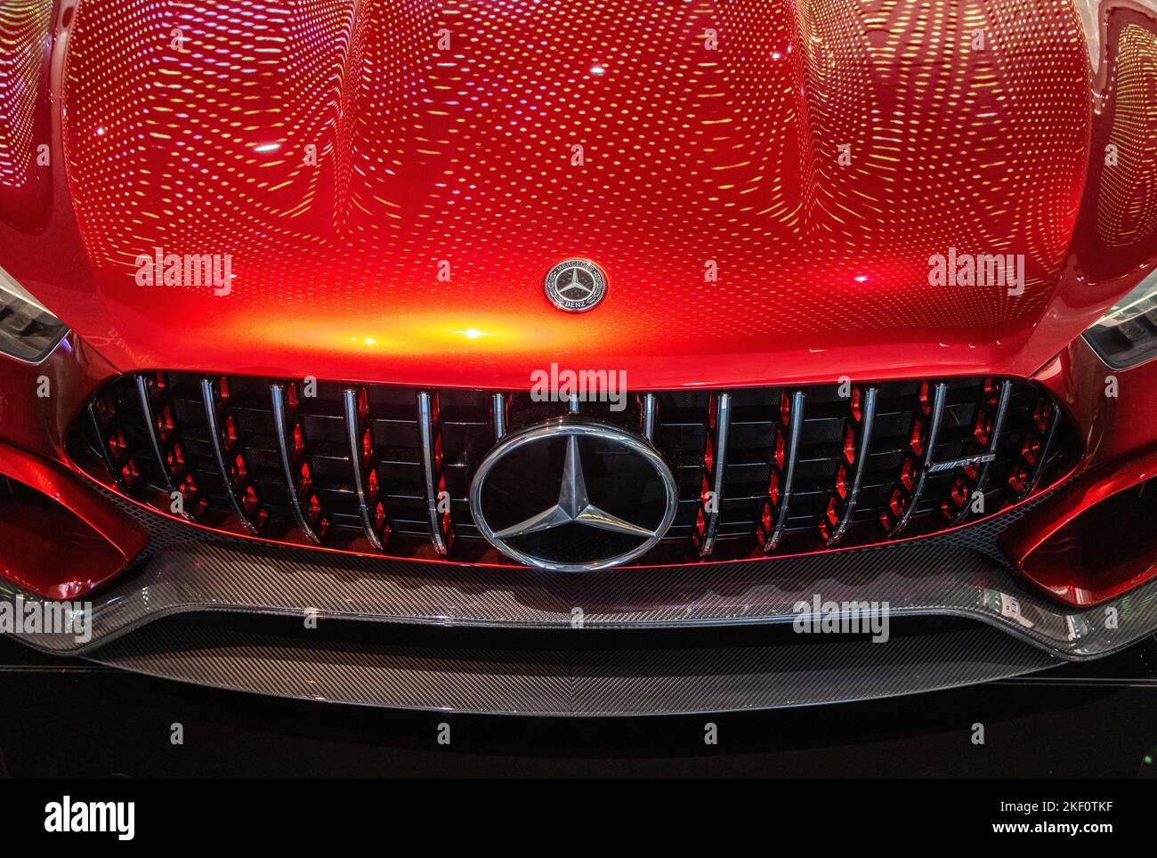 detail, 2017 Mercedes-AMG GT Concept hybrid, Mercedes Benz Museum, Stuttgart, Germany Stock ...
