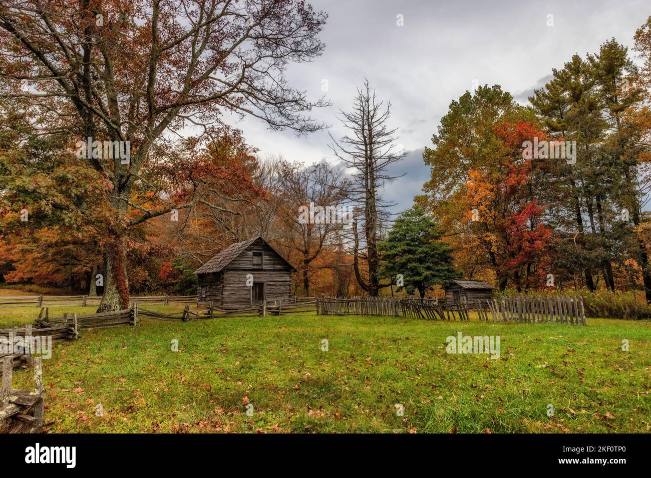 Blue Ridge Park Way, Virginia, USA - October 16, 2022: “Aunt” Orelena ...