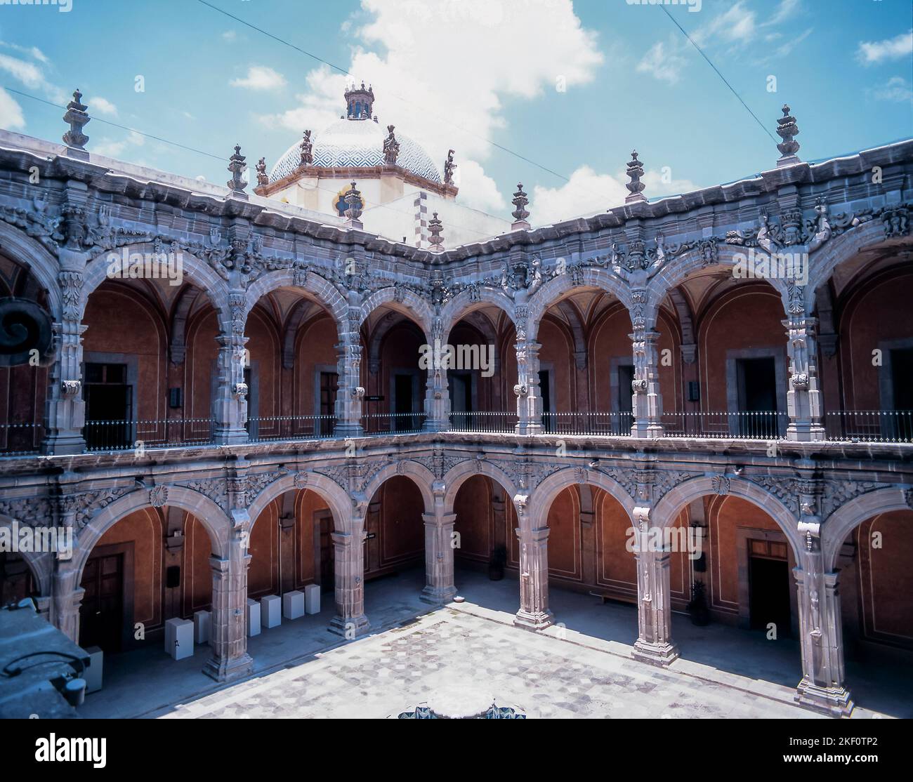 Queretaro,San Agustin monastery, Mexico Stock Photo - Alamy