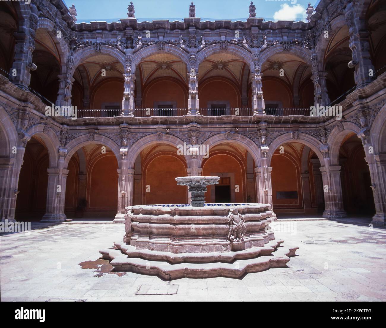 Queretaro,San Agustin monastery, Mexico Stock Photo - Alamy