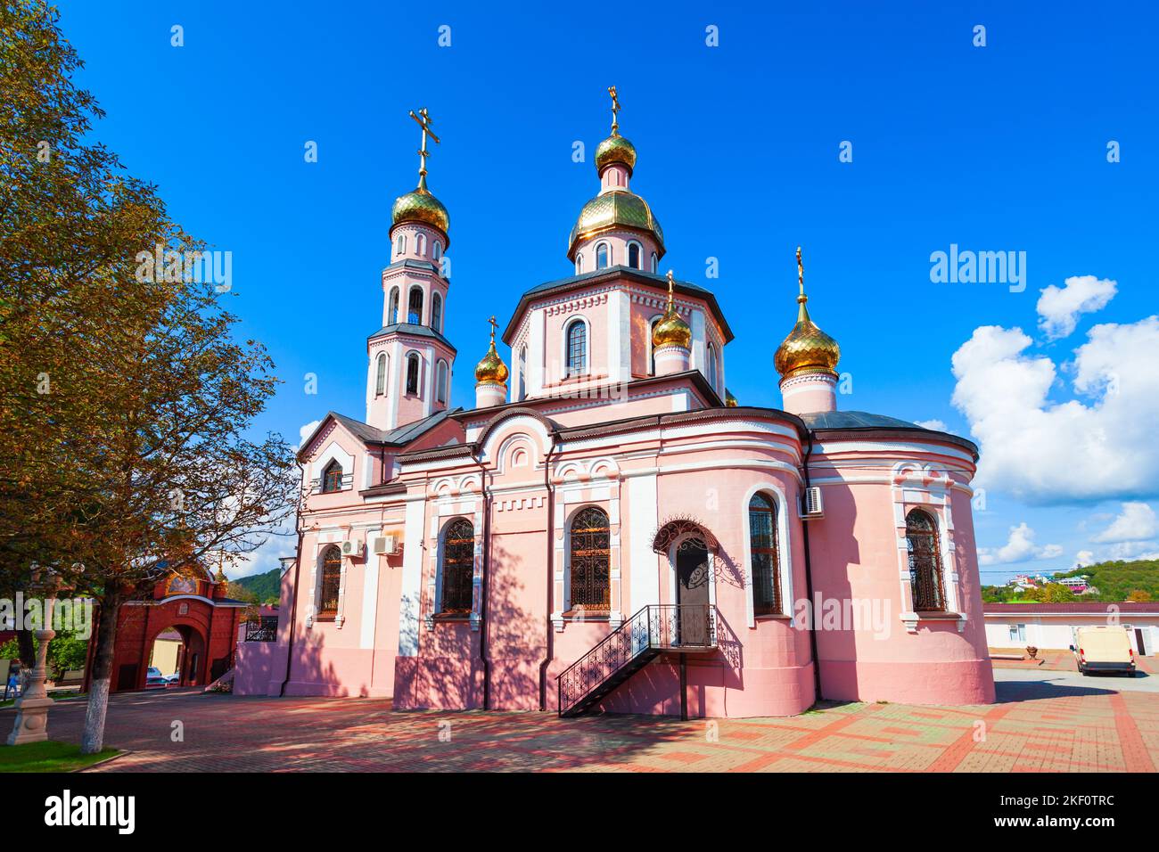 St Nicholas Cathedral is a main orthodox church in the centre Arkhipo ...