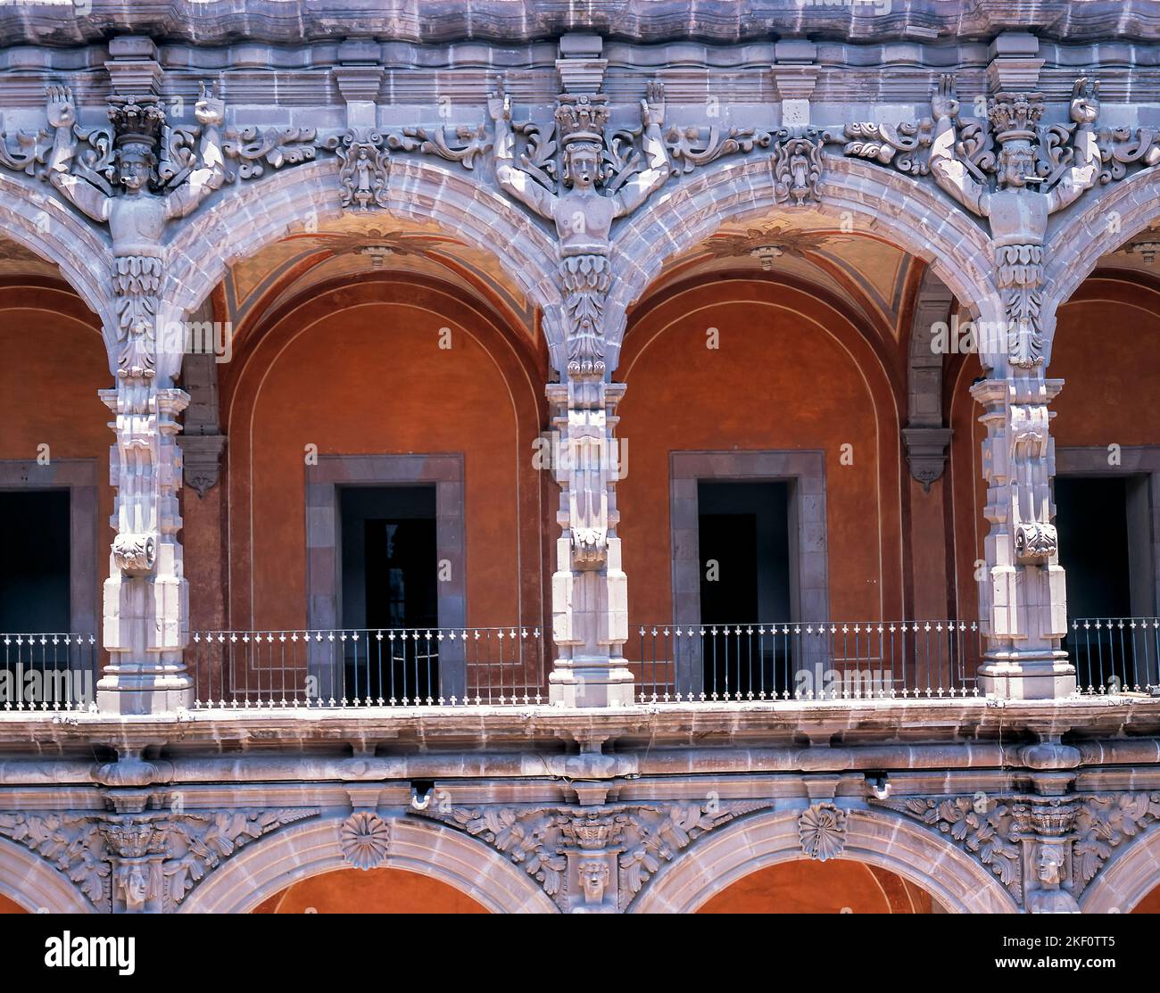 Queretaro,San Agustin monastery, Mexico Stock Photo - Alamy
