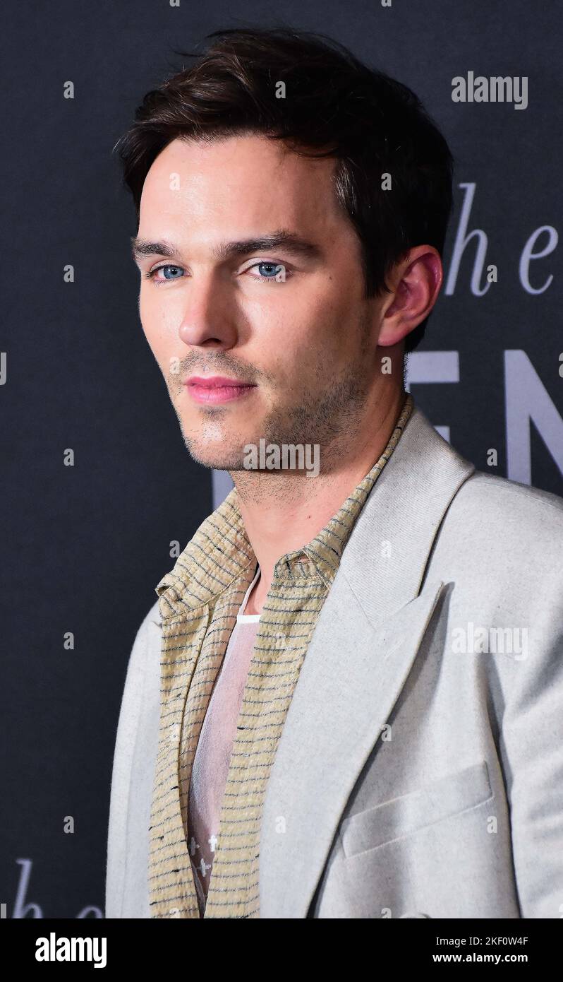 14 November 2022 - New York New York - Nicholas Hoult. "The Menu" New ...