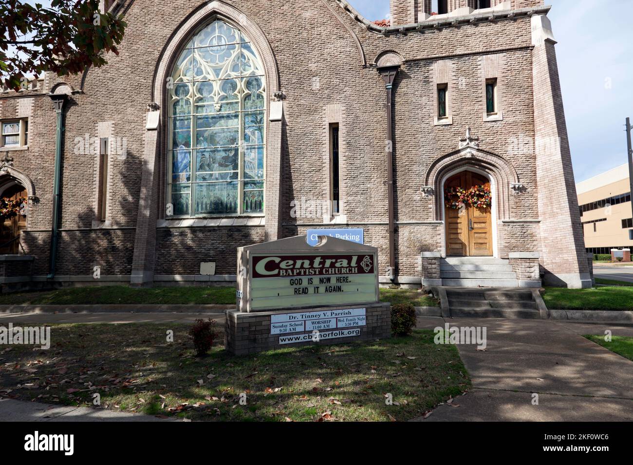 The Central Baptist Church in Ghent, 701 W. Olney Road, Norfolk ...
