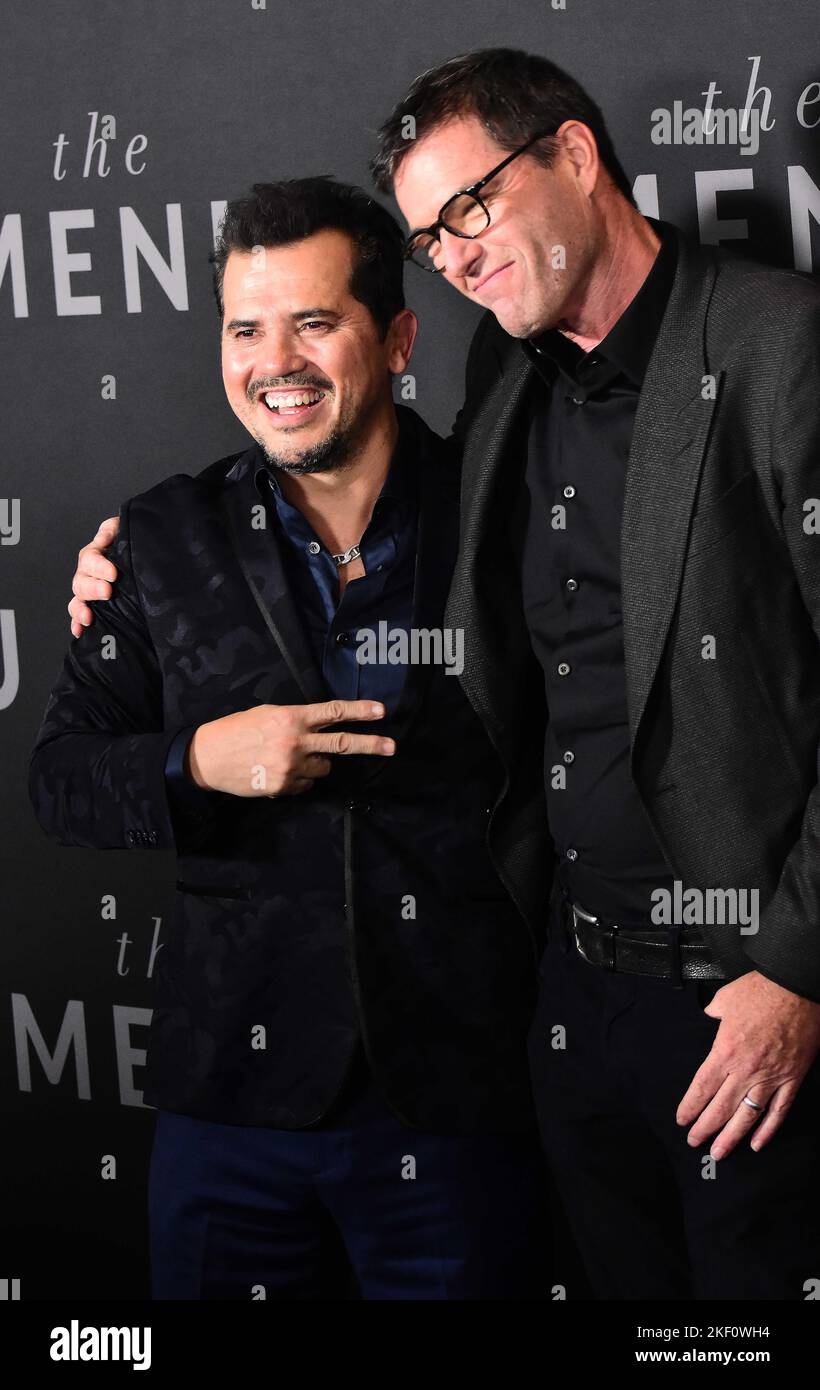 14 November 2022 - New York New York - John Leguizamo and Mark Mylod ...