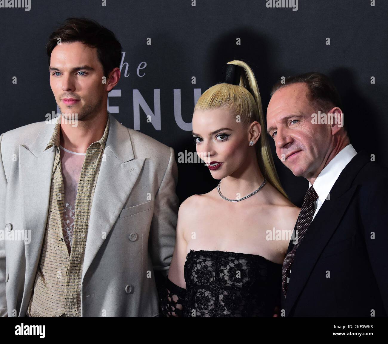 14 November 2022 - New York New York - Nicholas Hoult, Anya Taylor-Joy ...
