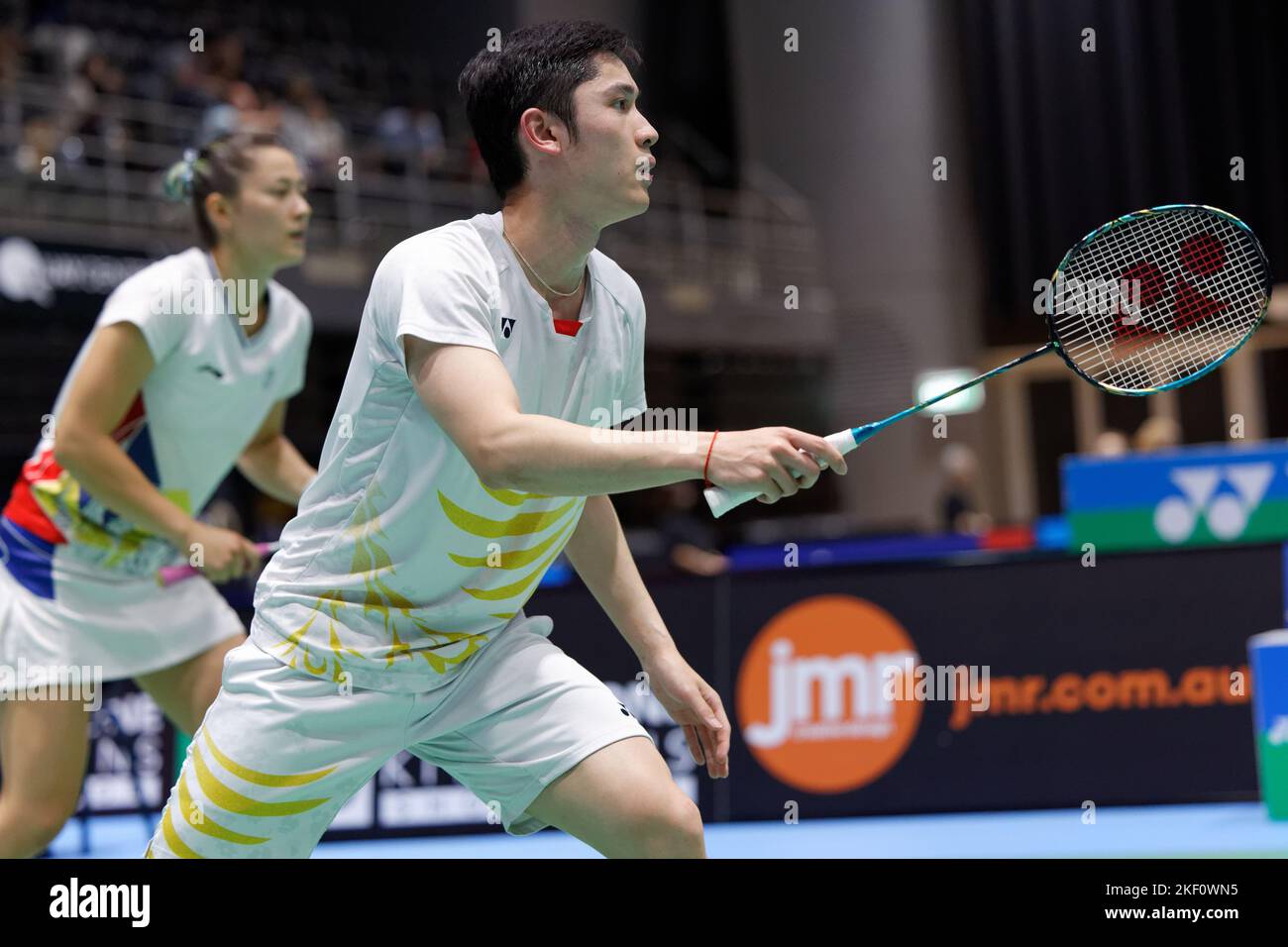 SYDNEY, AUSTRALIA - NOVEMBER 15: Kenneth Choo of Australia in action ...