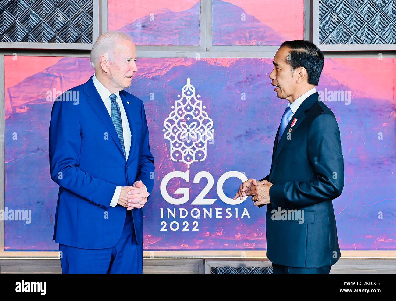 Bali, Indonesia. 15th Oct, 2022. U.S. President Joe Biden meets with Indonesian President Joko ...