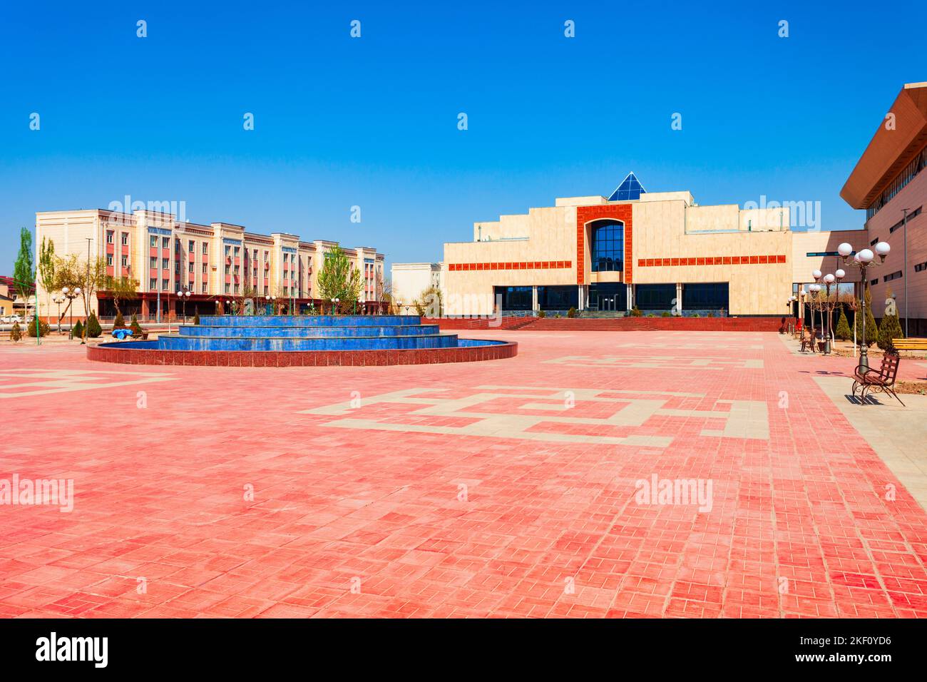 Nukus Art Museum or Savitsky Museum in the centre of Nukus city ...