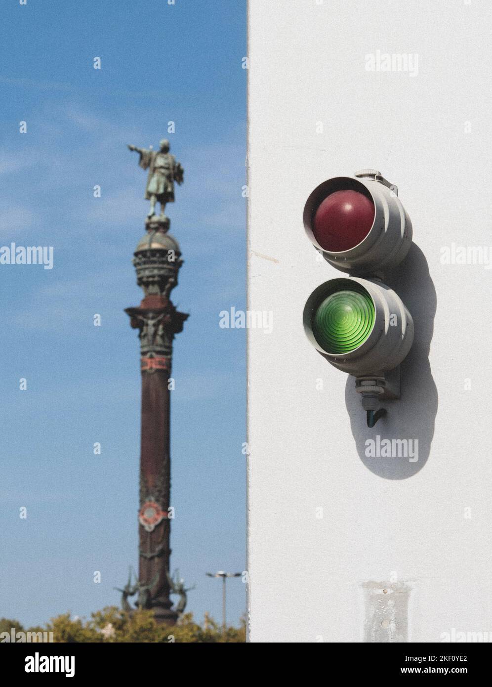 A vertical shot of The Erasmus Bridge across the Nieuwe Maas river ...
