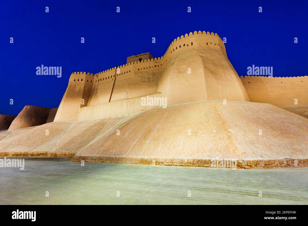 Kunya Ark means old fortress is a citadel inside the Ichan Kala ancient ...