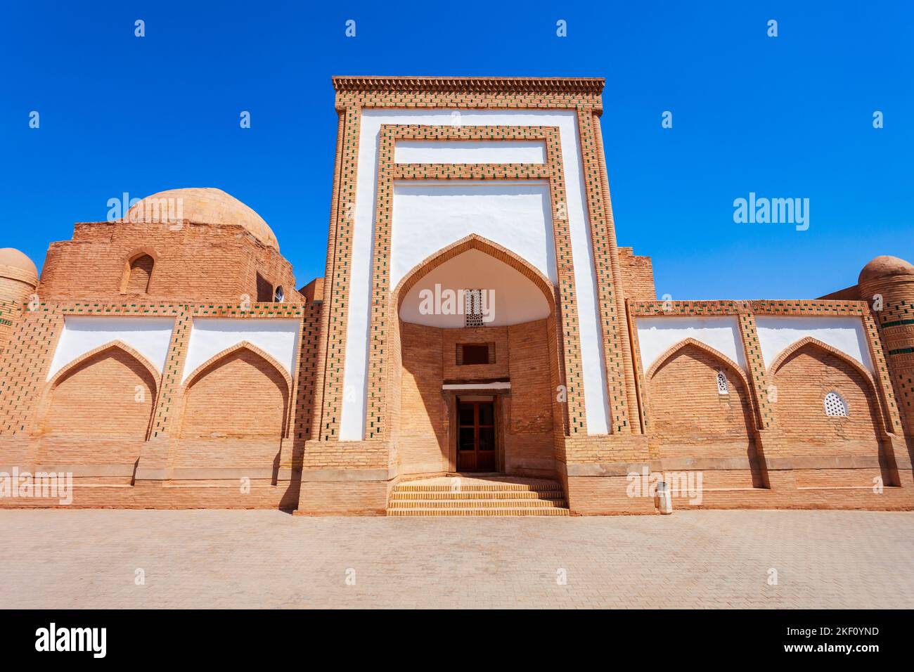 Muhammad Amin Inaq Madrasah at the Ichan Kala, an ancient walled inner ...