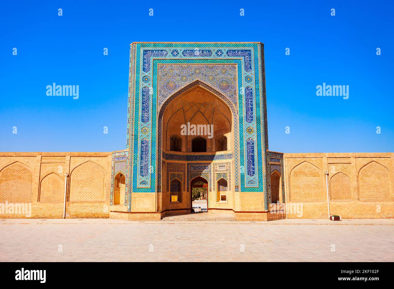 Kalyan mosque is a part of the Poi Kalon islamic religious complex in ...