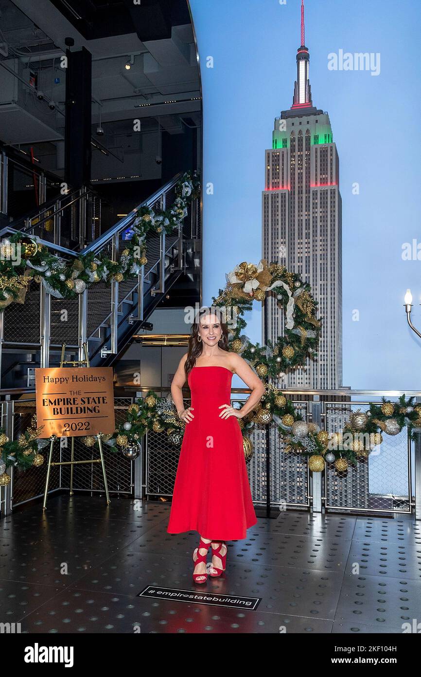 Lacey chabert celebrates her latest hallmark movie hi-res stock ...