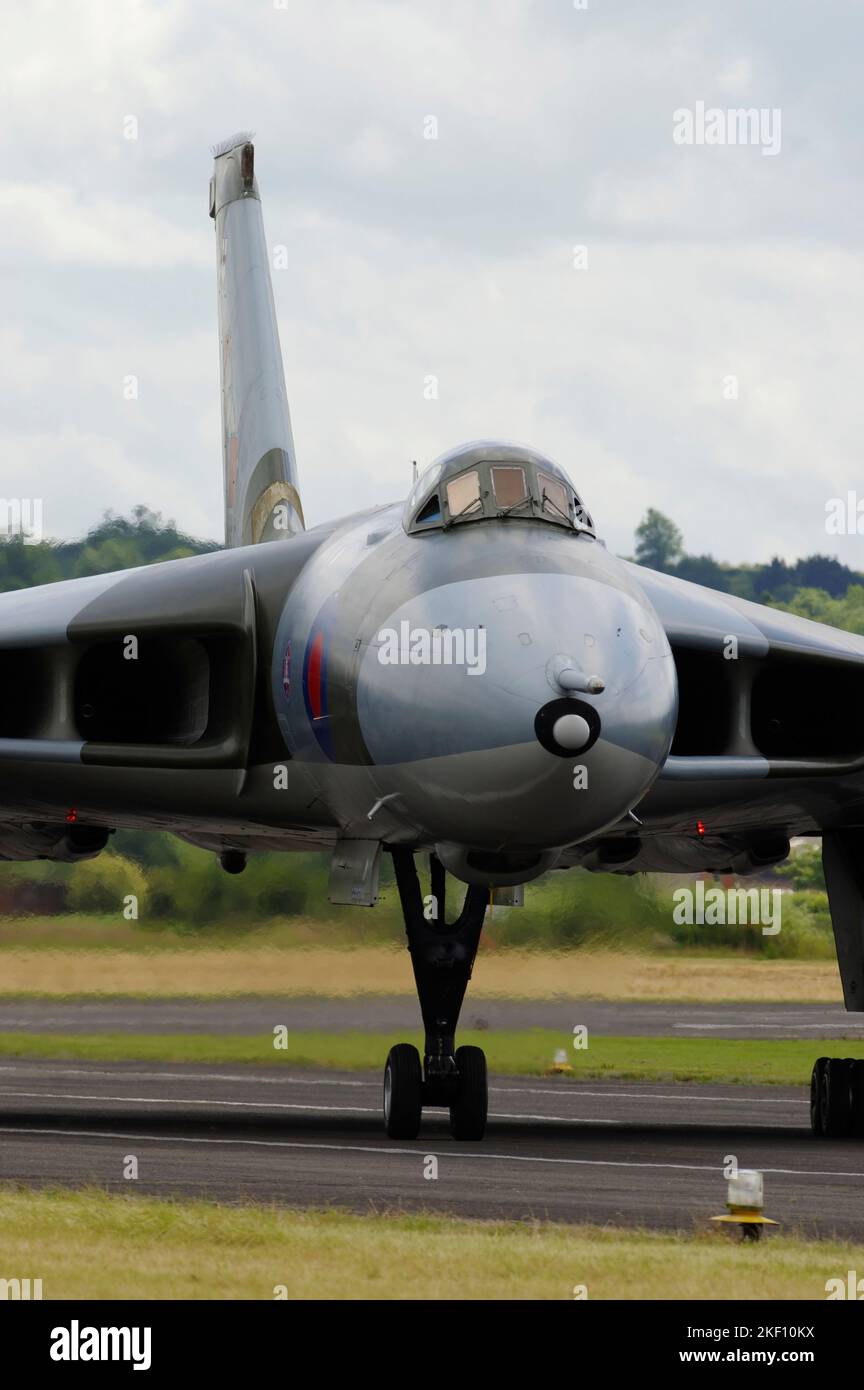 Avro Vulcan B2, XM655, Wellesbourne, England, United Kingdom Stock ...