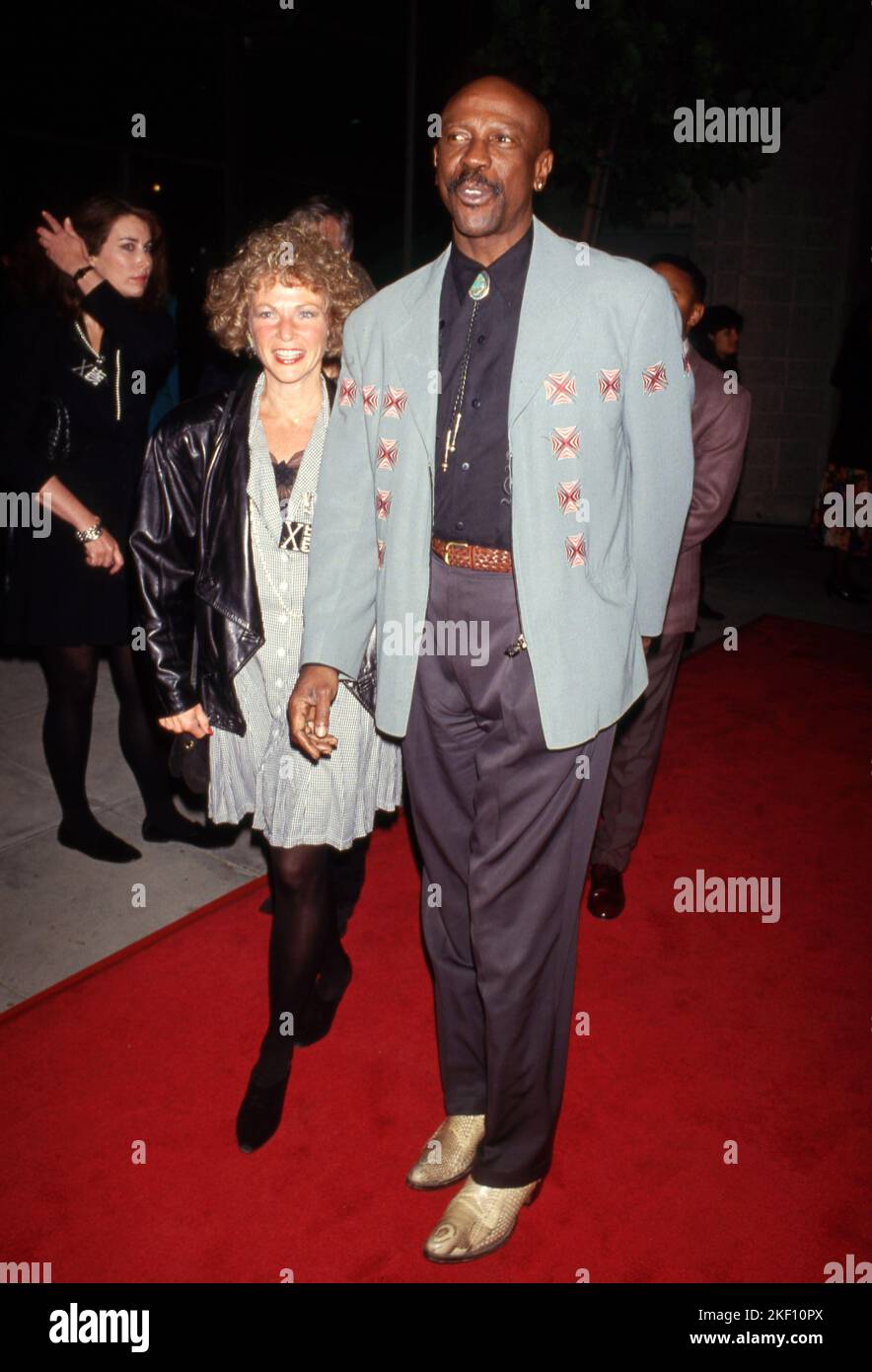 Louis Gossett Jr. at the Los Angeles Premiere of "Malcolm X" at Academy ...