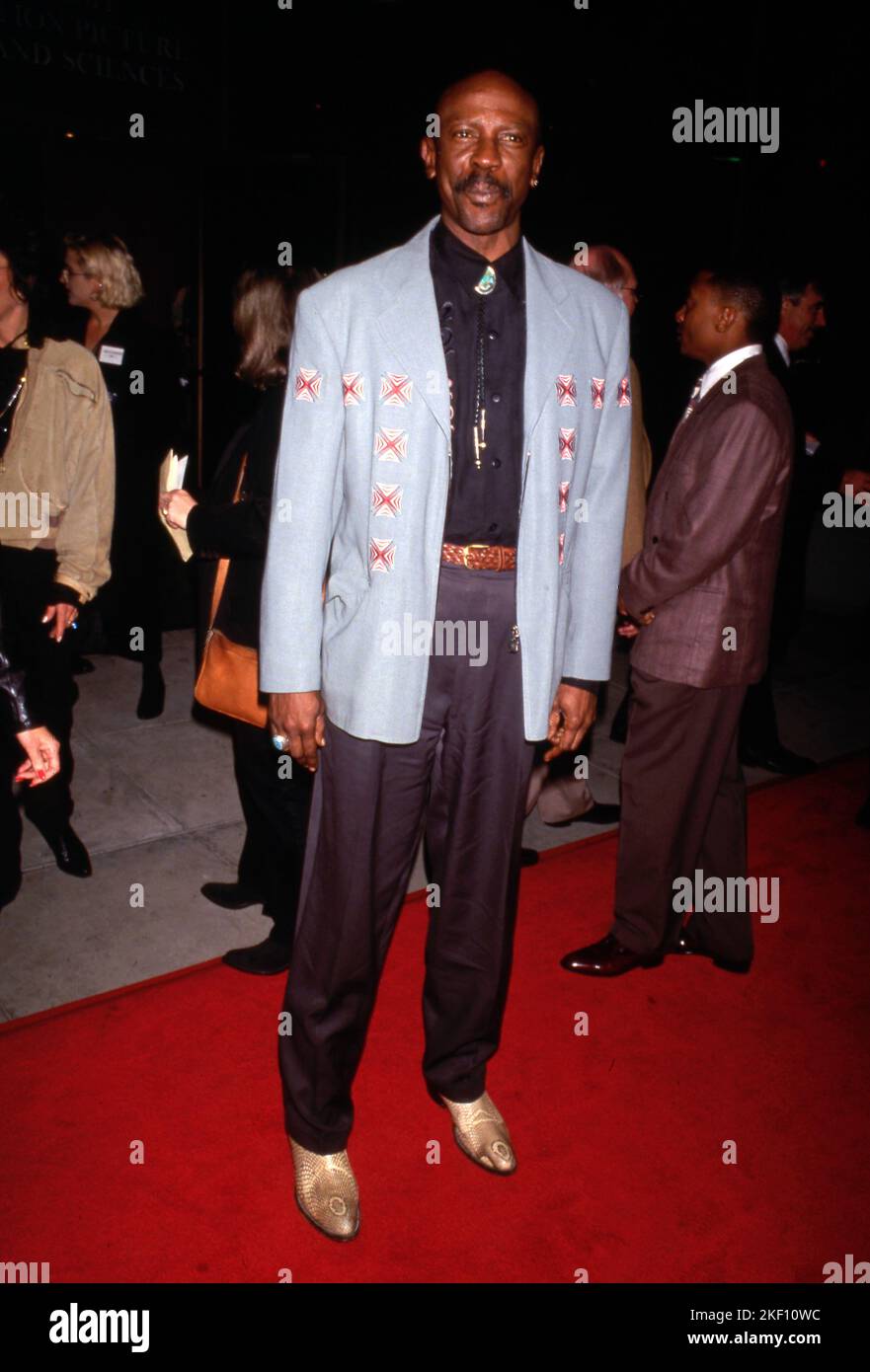 Louis Gossett Jr. at the Los Angeles Premiere of "Malcolm X" at Academy ...