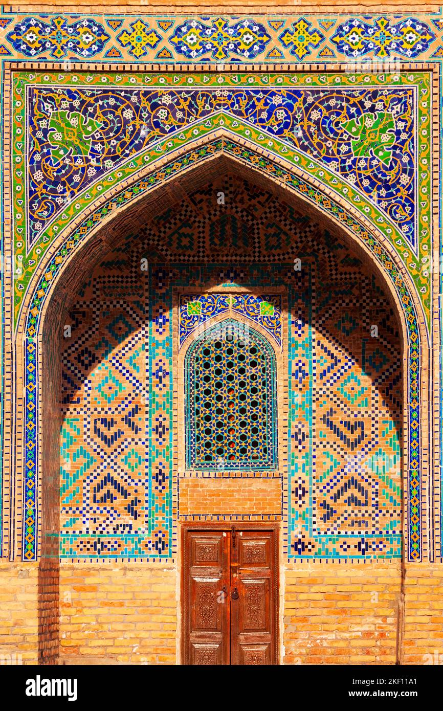Registan mosaic pattern design background of ceramic tiles of Registan ...
