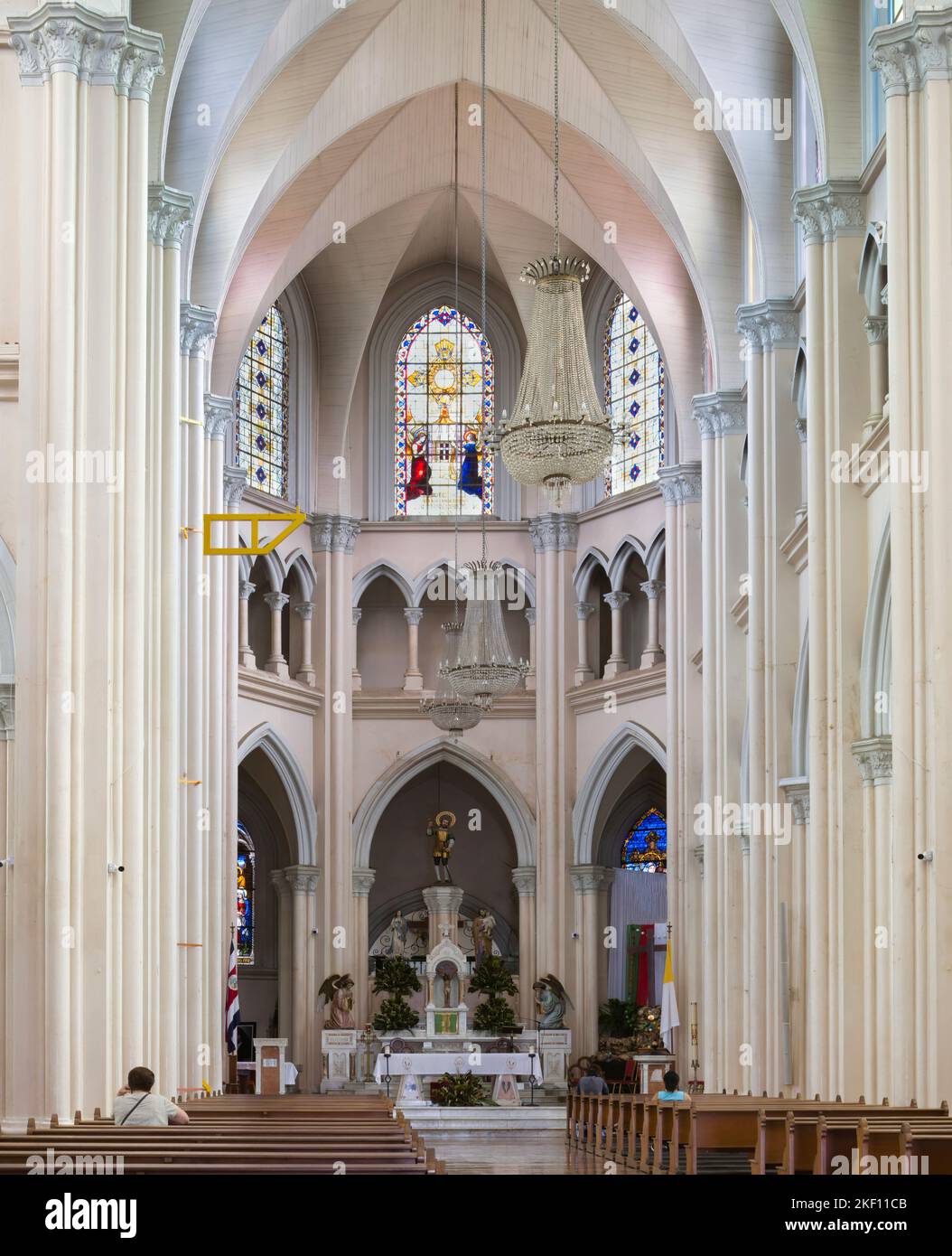 Catholic Church in Coronado, Costa Rica Stock Photo - Alamy