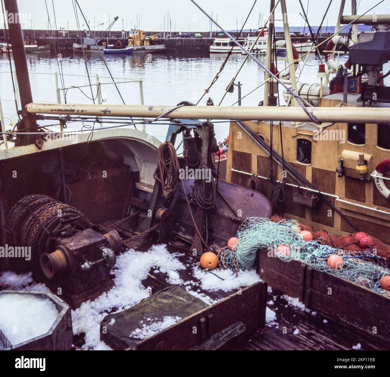 Fishing trawlers 1980s hi-res stock photography and images - Alamy