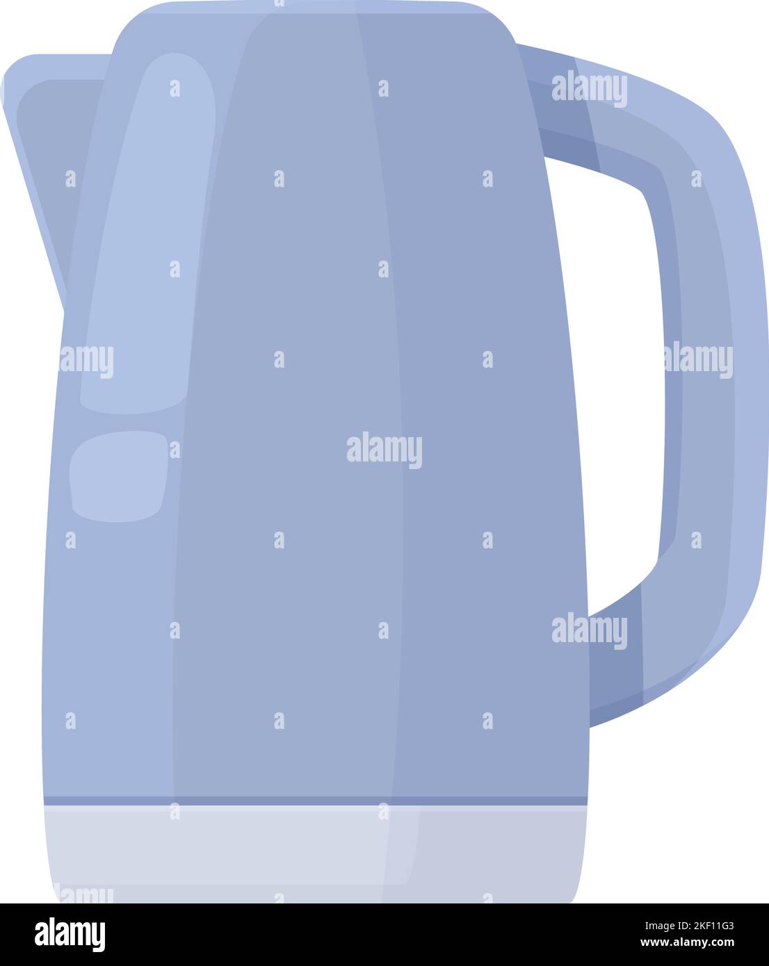 Electric kettle icon cartoon vector. Water glass. Tea ceramic Stock ...