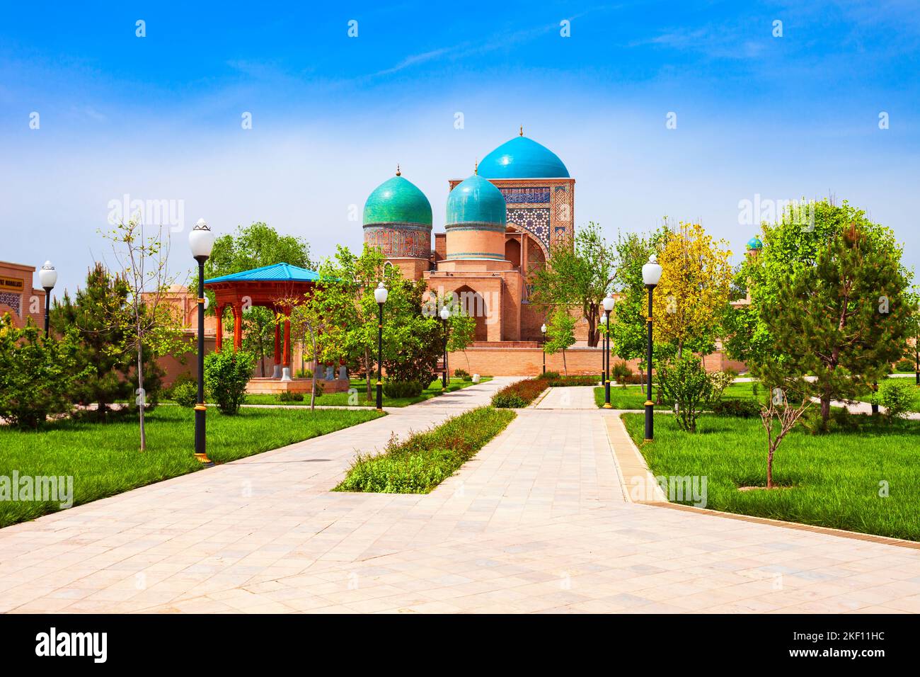 Dorut Tilovat Complex - Kok Gumbaz Mosque, Sheikh Shamsiddin Kulol and ...