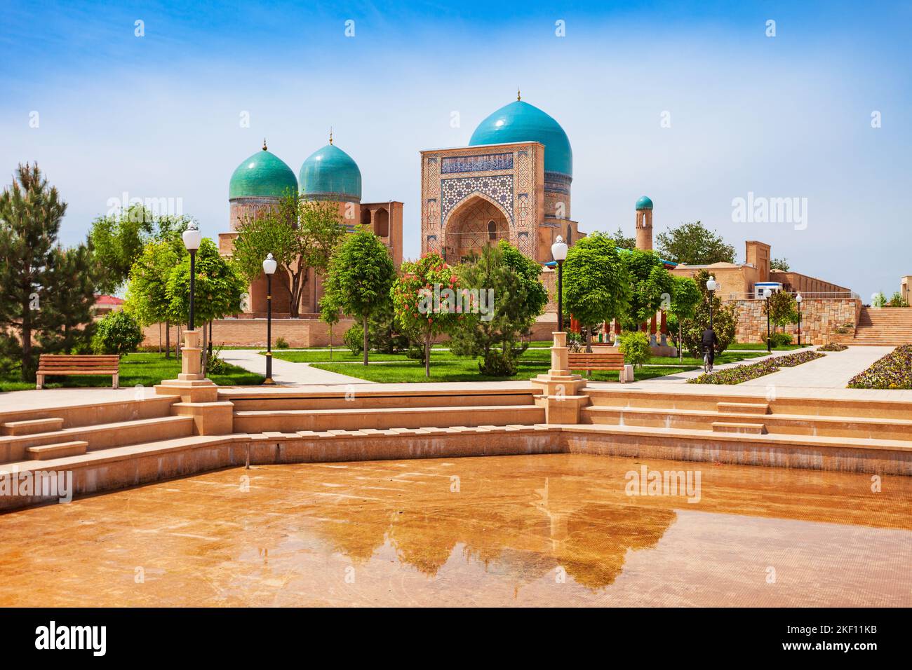 Dorut Tilovat Complex - Kok Gumbaz Mosque, Sheikh Shamsiddin Kulol and ...
