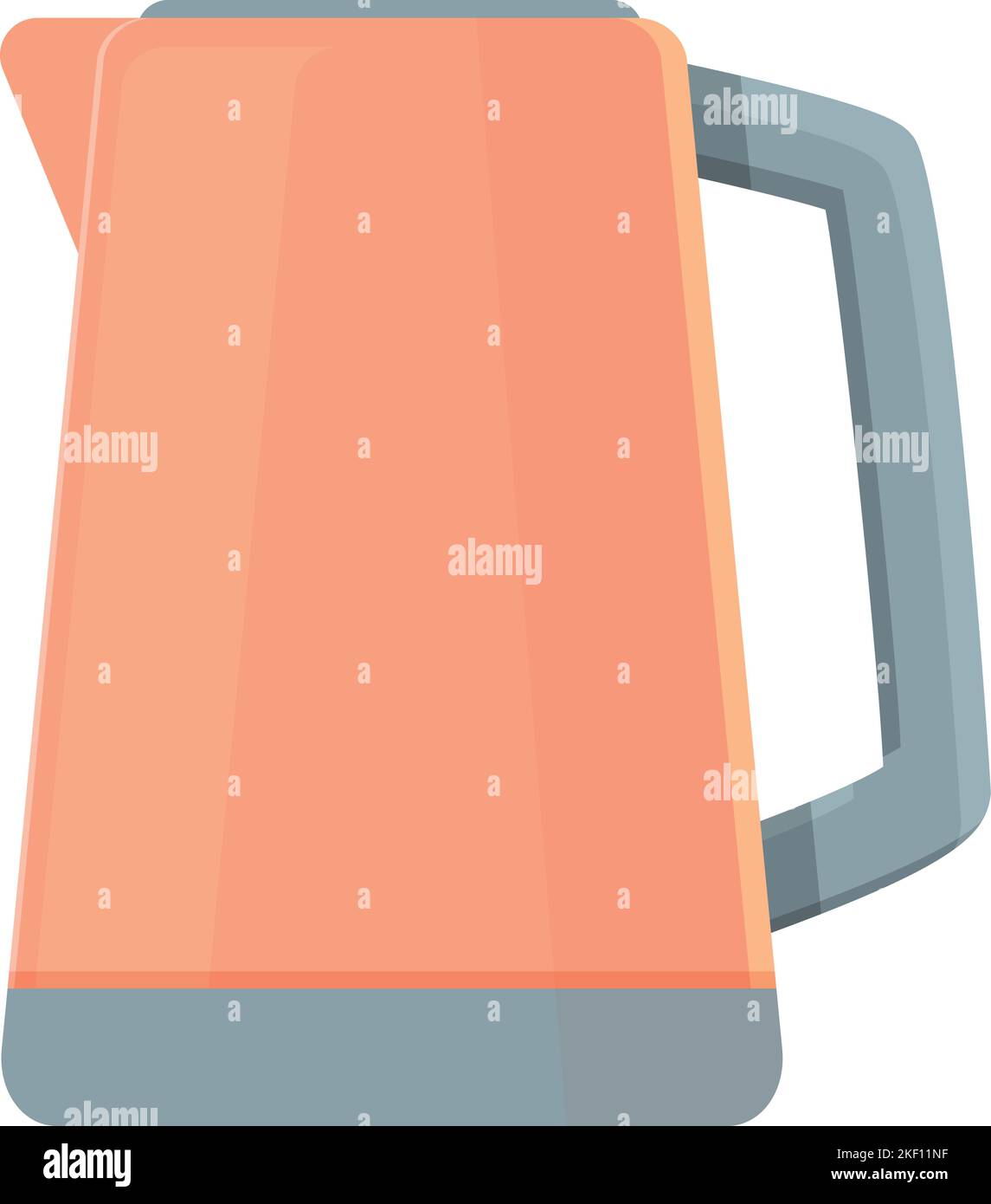 Water kettle icon cartoon vector. Electric pot. Metal ceramic Stock ...