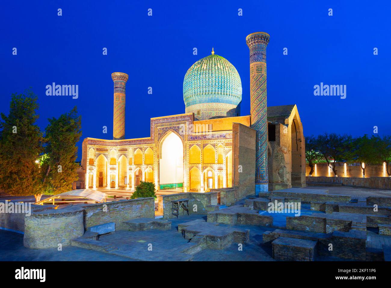 Guri Amir or Gur Emir is a mausoleum of the Mongol conqueror Amir Temur ...
