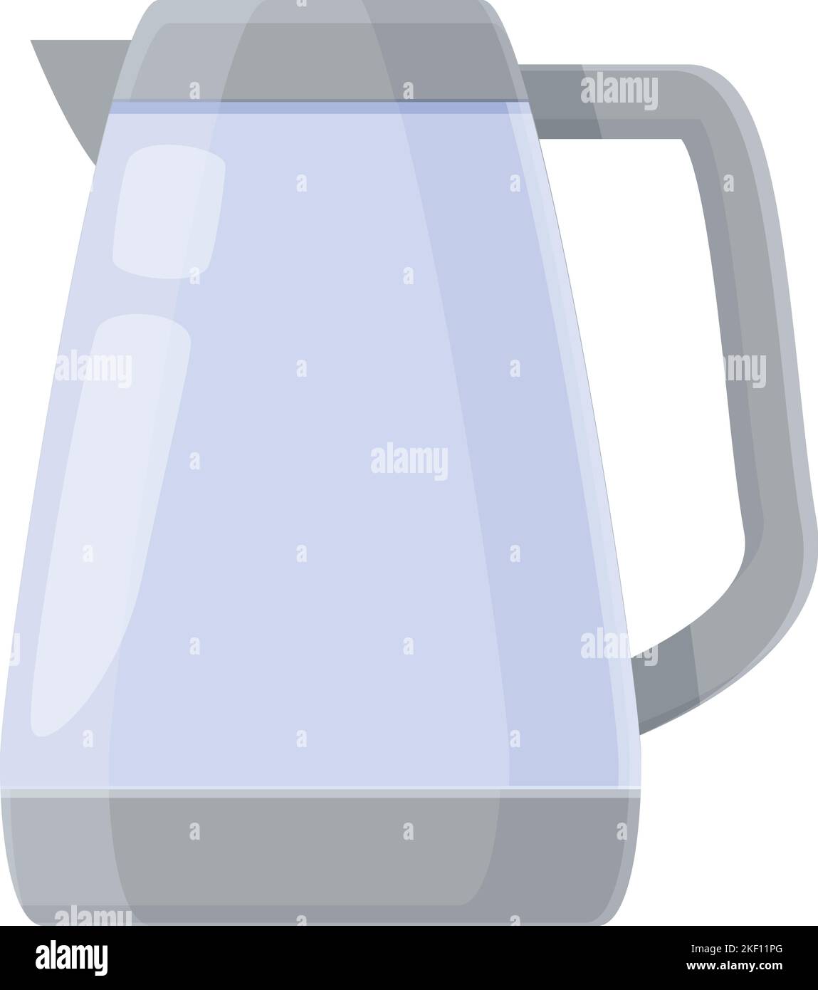 Led kettle icon cartoon vector. Water glass. Pot kitchen Stock Vector ...
