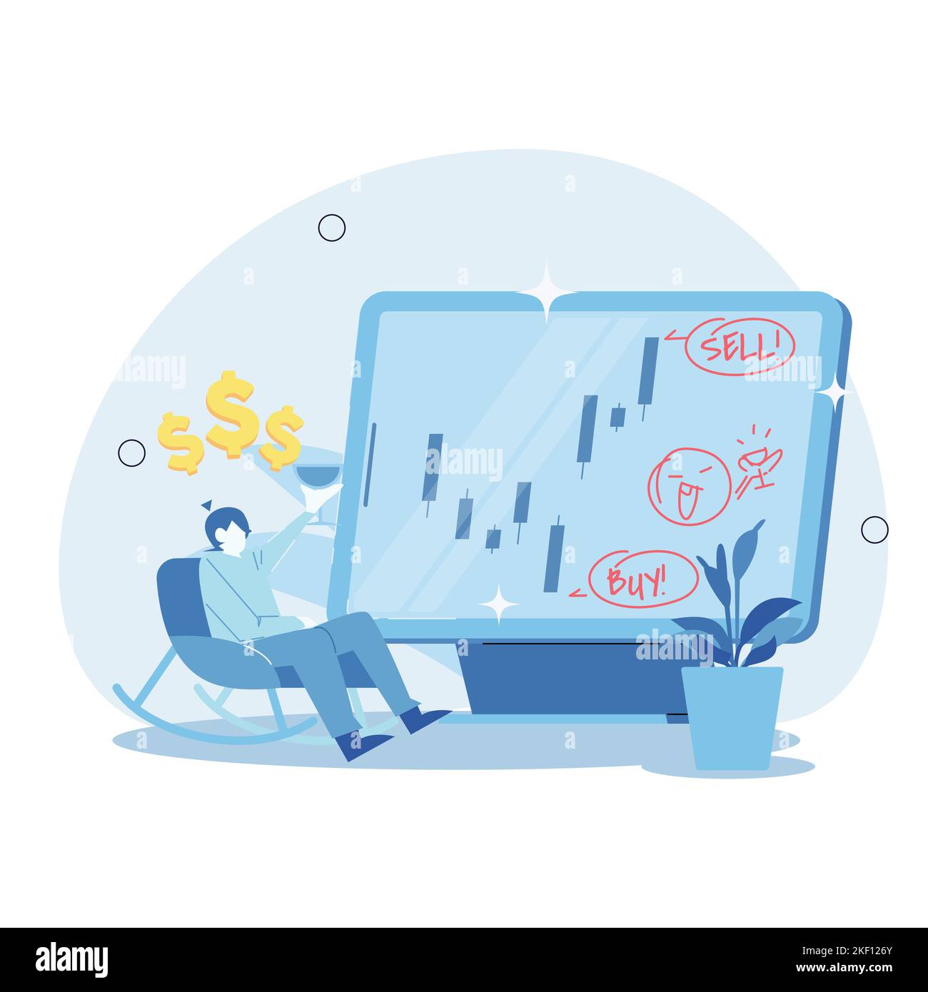 Trading Stock Vector Images - Alamy