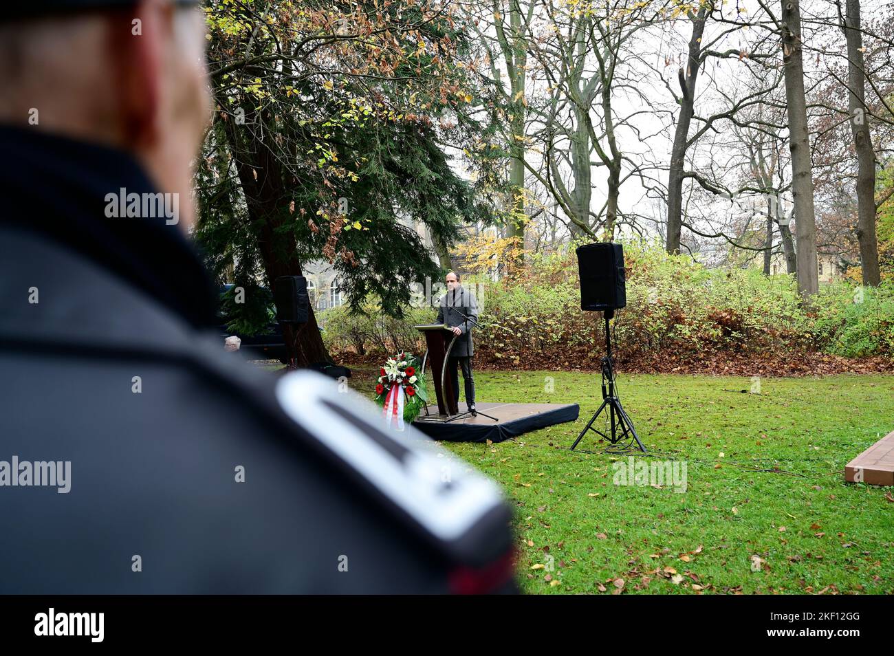 Im Bild: Stephan Meyer. Gedenkveranstaltung anlässlich des ...
