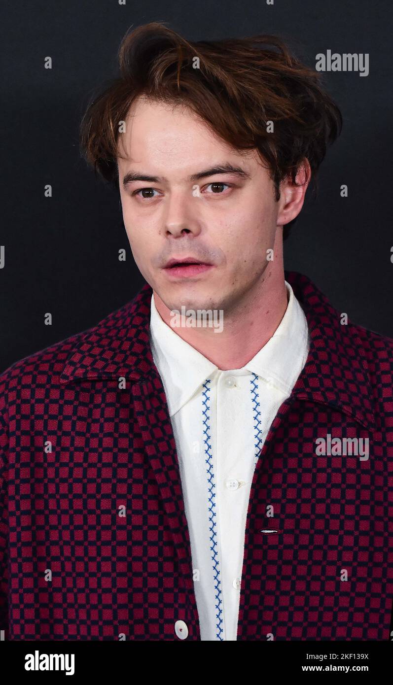 14 November 2022 - New York New York - Charlie Heaton. "The Menu" New ...