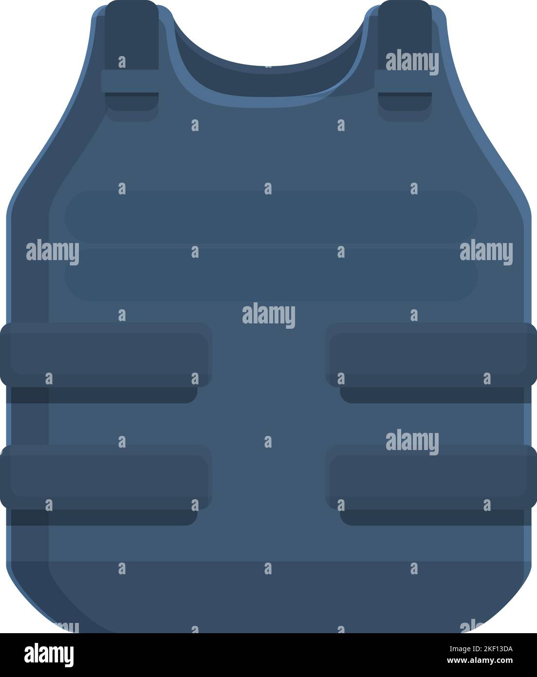 Proof vest icon cartoon vector. Police bullet. Armor swat Stock Vector ...