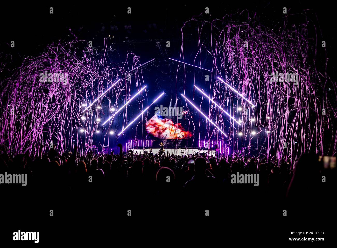 Evanescence live concert at Mediolanum Forum in Assago Milan Italy ...